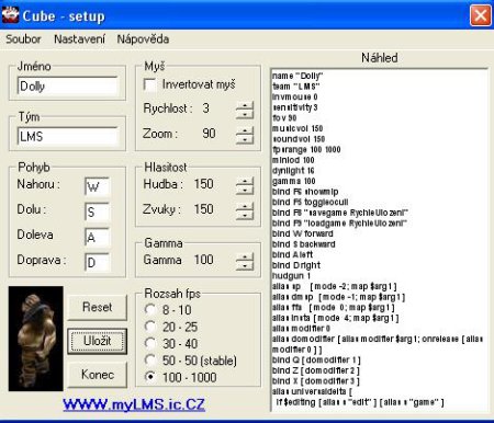 Cube setup – mylms