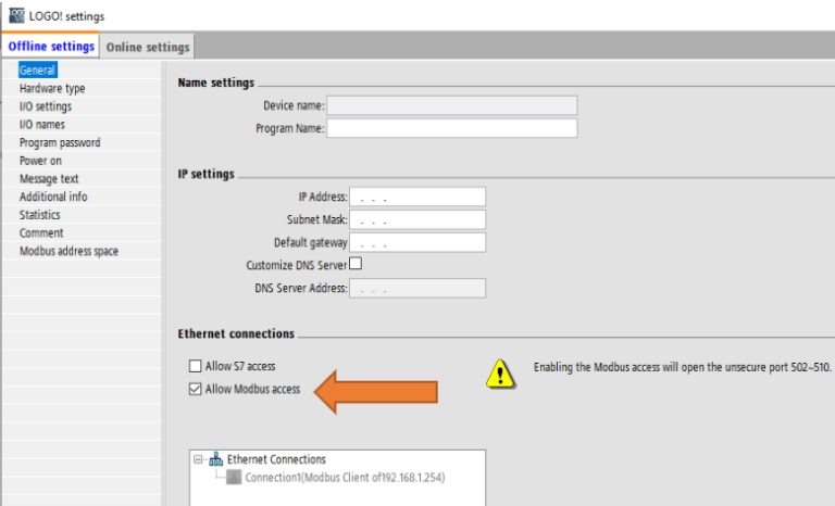 Programování Siemens Logo! #10 – Modbus komunikace – mylms
